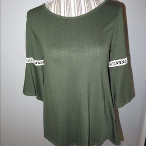 Altar'd State | Tops | Altard State Olive Green Top M | Poshmark